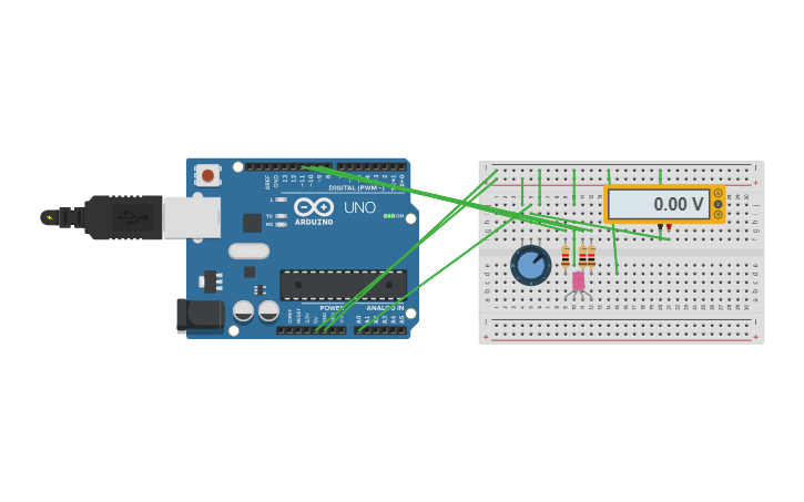 Circuit design LEVEL: 2 - Tinkercad