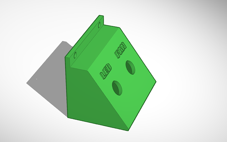 3D design switch box - Tinkercad