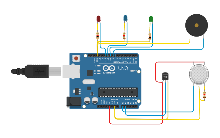 Circuit design UAS MEKATRONIKA AGUS SETIAWAN 18650102 7D | Tinkercad Circuit design UAS MEKATRONIKA AGUS SETIAWAN 18650102 7D | Tinkercad