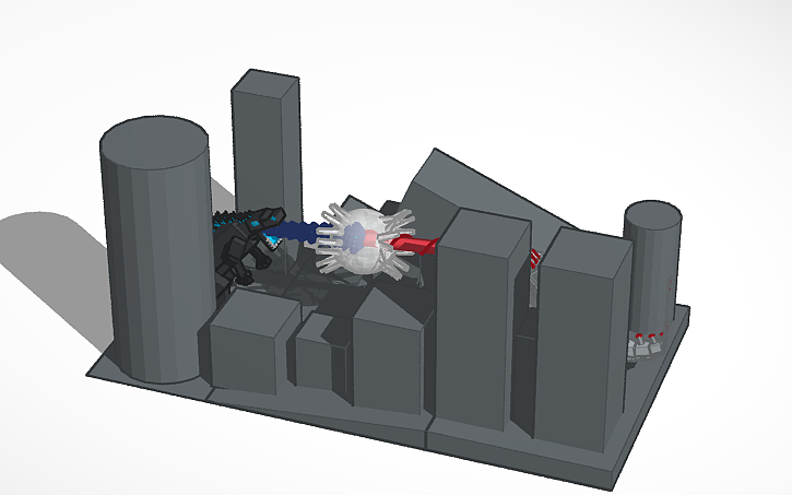 3D design Beam clash - Tinkercad