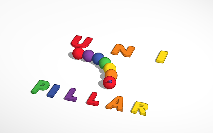 3D design Uni-Pillar | Tinkercad