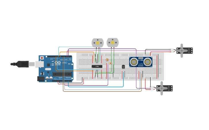 Circuit design LAB4-Project 2 - Tinkercad