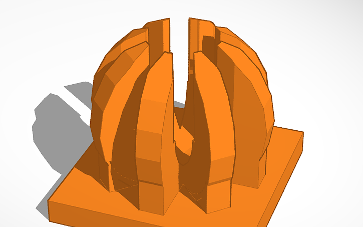 3D design Snap-lock #1 - Tinkercad