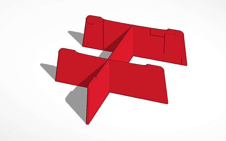 3D design Pencil box divider | Tinkercad