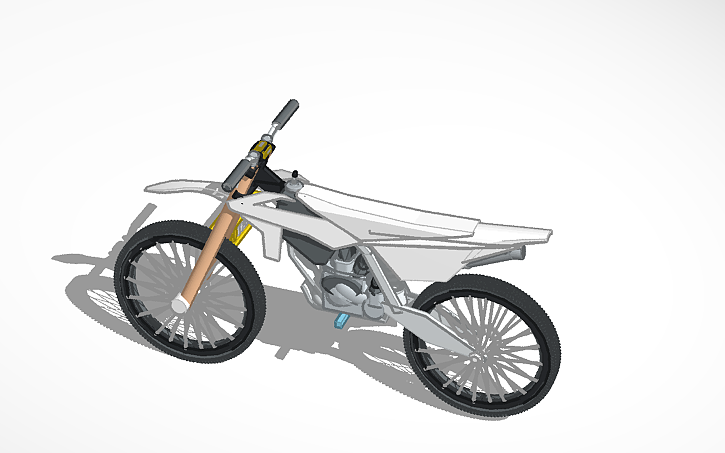 3D design Dirt bike | Tinkercad