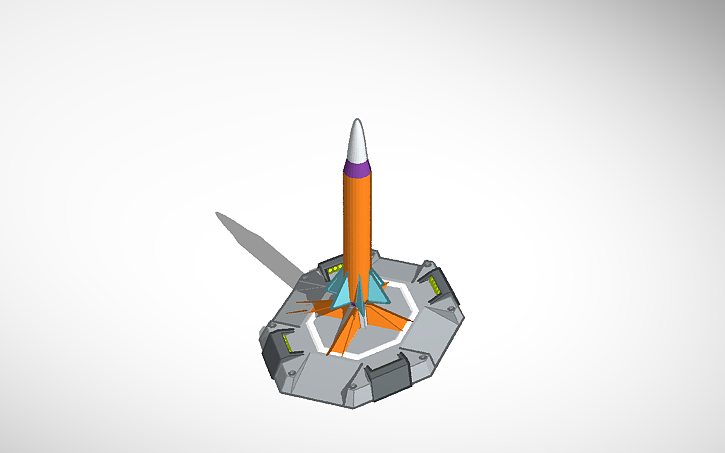 3D design Rocket | Tinkercad