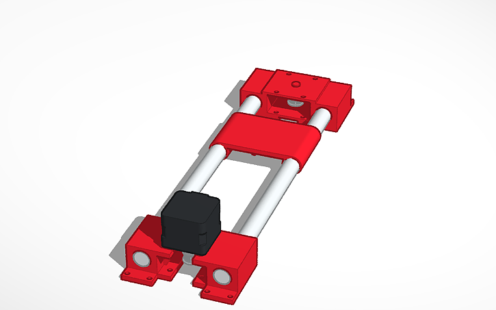 3d Design Copy Of Linear Actuator Tinkercad