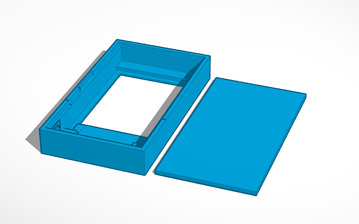 3D design TFT2.2 LEGO Case - Tinkercad