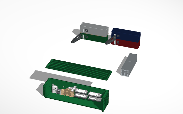 3D design Shipping Container Community - Charlie Tiberio | Tinkercad