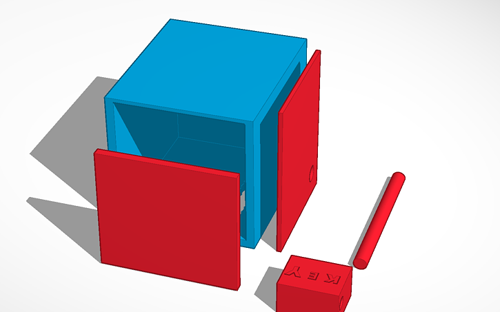 3D design Safe - Tinkercad