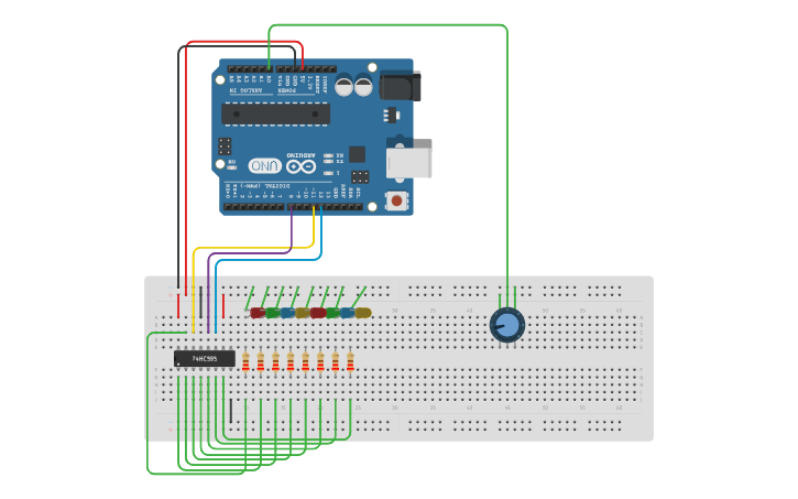Circuit design 74HC959_simple | Tinkercad