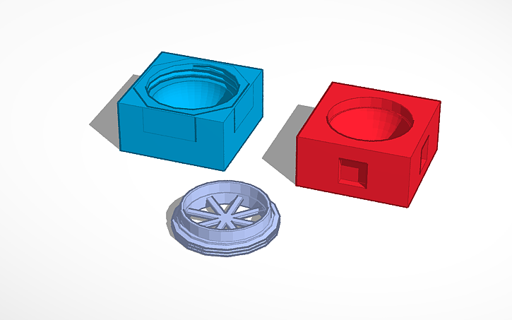3D design Frooth lip balm container | Tinkercad