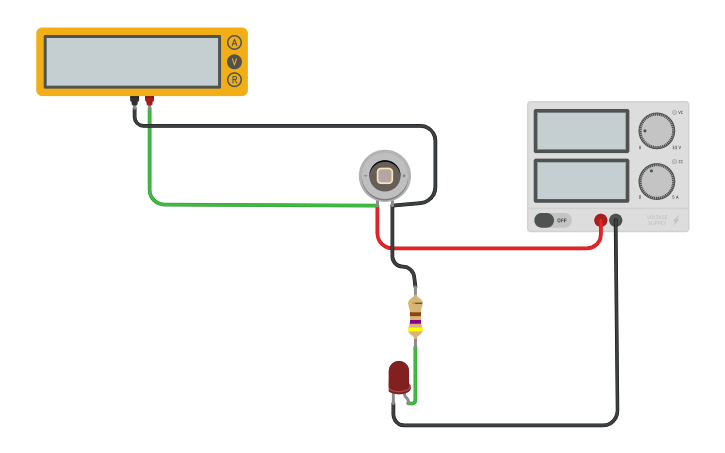 Circuit design Azharuddin_Photodiode | Tinkercad