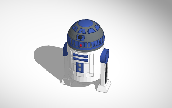 3D design R2D2_IsaacB333482 - Tinkercad