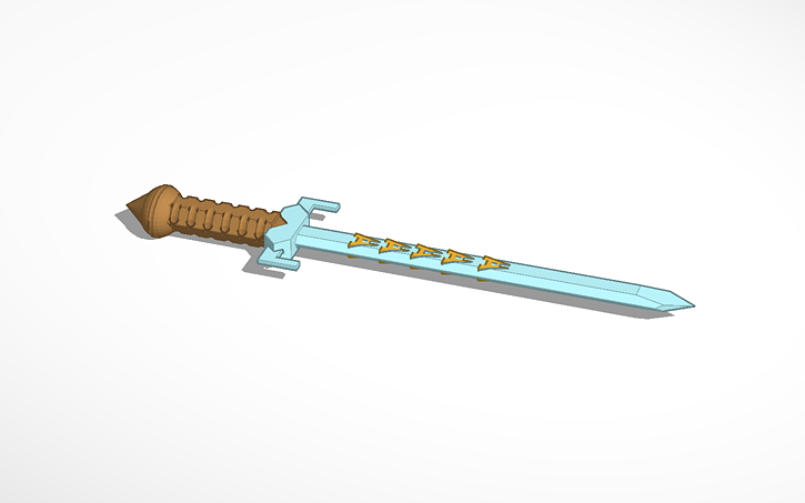 3D design Diamond Sword by Alex Mattke - Tinkercad