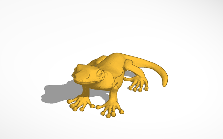 3D design Lizard - Tinkercad