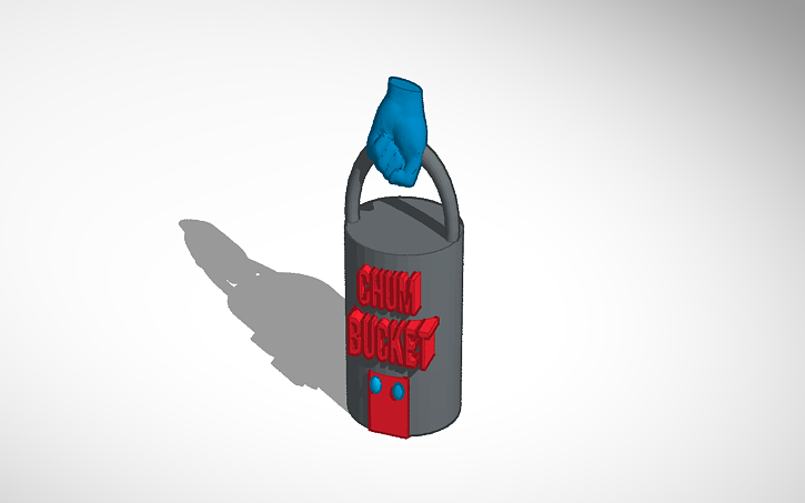 3D design chum bucket | Tinkercad
