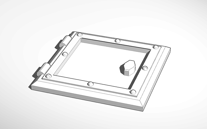 3D design Hatch Test - Tinkercad