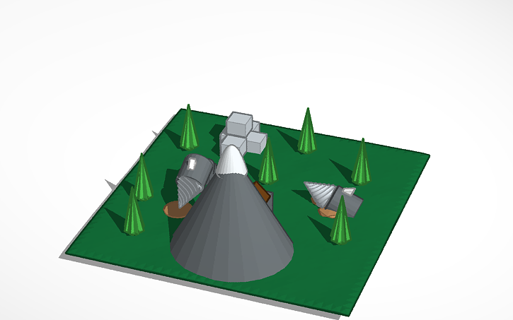3D design Dig Site 445 - Tinkercad