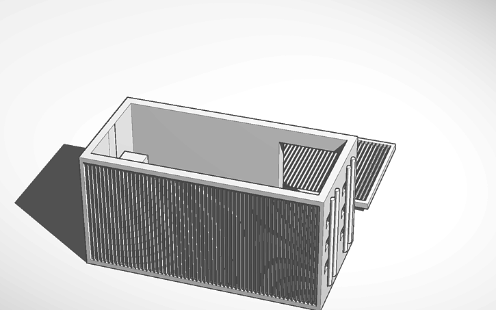 3d Design Shipping Container Home Tinkercad
