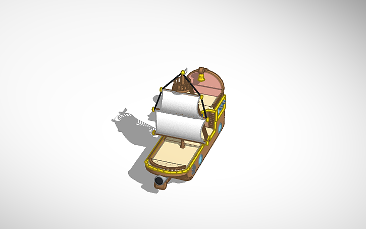 3D design Make Your Own Pirate Ship (Jake And The Neverland Pirates ...