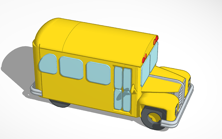 3D design Magic School Bus | Tinkercad