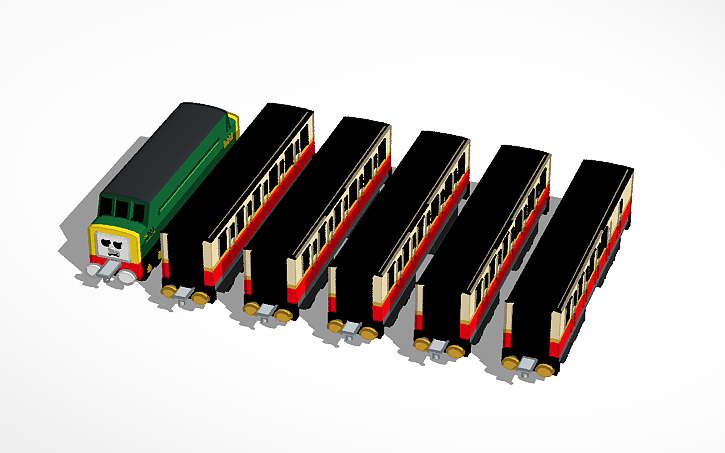 3D design D261 the 'Bowled out' Diesel (Made by TF15, Modded by Me ...
