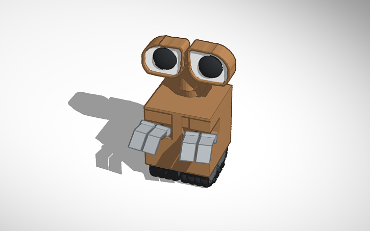 3D design Wall-E - Tinkercad