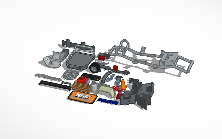3D design Copy a New Chassis, Spoilers, Fenders, Grill, Logo's, and ...