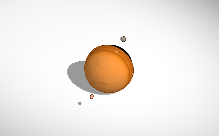 3D design Mars - Tinkercad