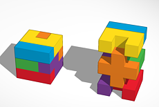 3D design 3D Puzzle Box: Solved | Tinkercad