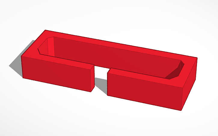3D design Shark Watch Band Clip - Tinkercad