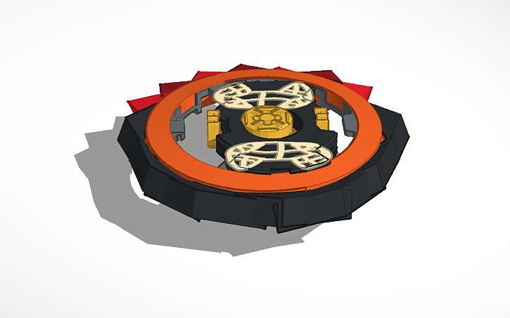 3D design Colossus Aitziber Beyblade burst | Tinkercad