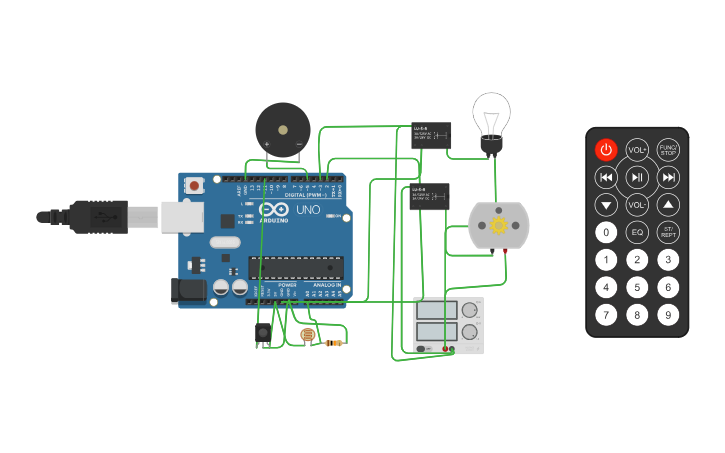 Circuit design IR remote control and self control system with updated ...