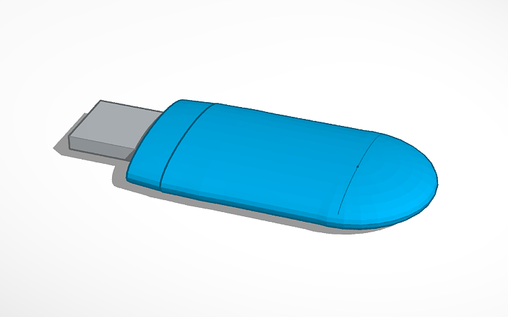 3D design Flash Drive - Tinkercad