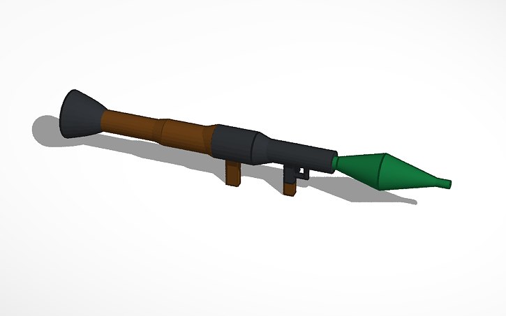 3D design RPG - (Rocket Propelled Grenade) | Tinkercad