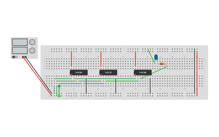 Circuit Design Lab 3 A B C Tinkercad