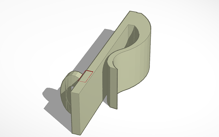 3D design BeltClipwithHoles | Tinkercad