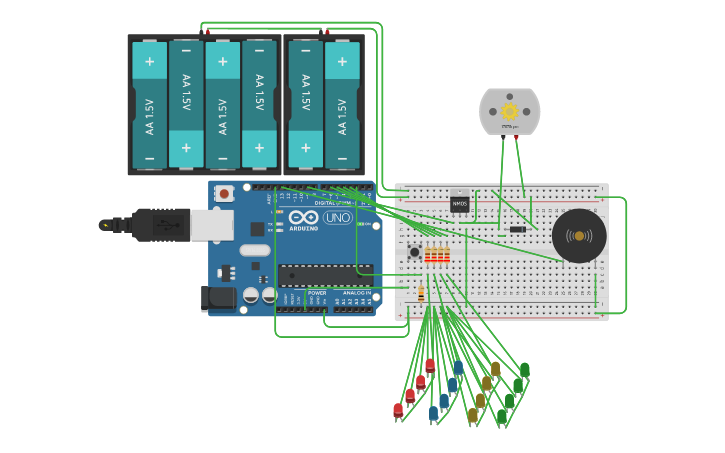Circuit design Project.idea1 - Tinkercad