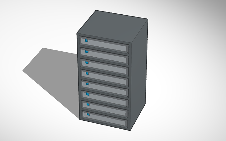 3D design severs - Tinkercad