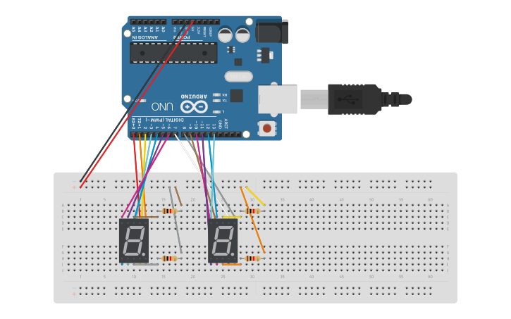 Circuit Design Practical Quiz Problem 1 Tinkercad