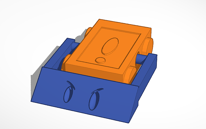 3D design BREAKER BOX - Tinkercad