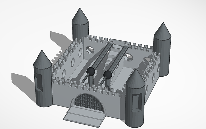 3D design ZAMEK - Tinkercad