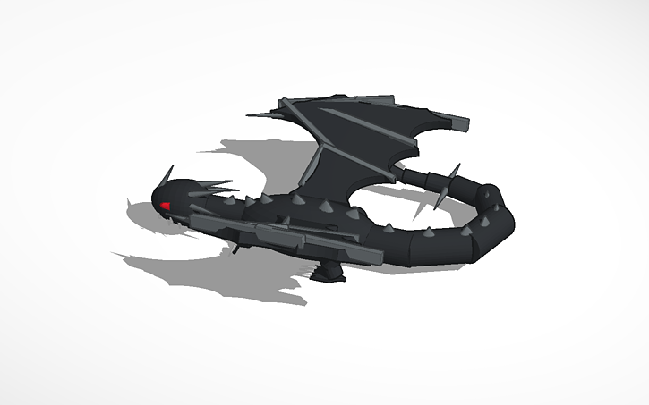 3D design Skyrim Alduin Bane of kings | Tinkercad
