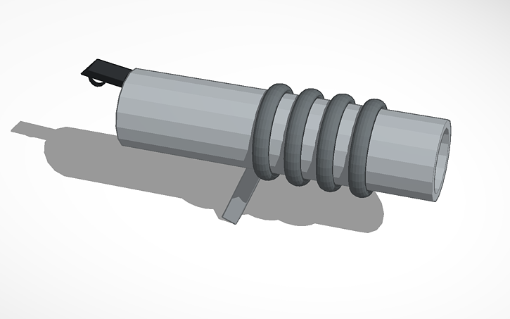 3D design rocket launcher | Tinkercad