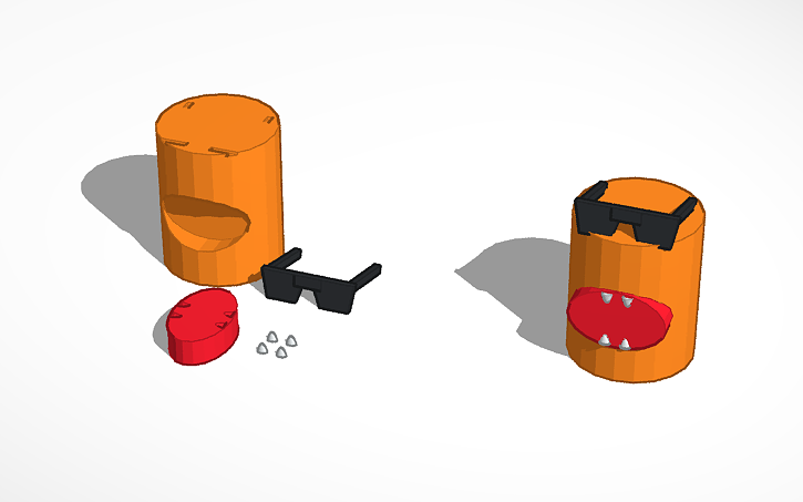 3D design Mr. Mouth | Tinkercad