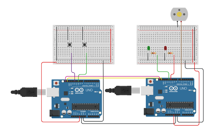 Circuit design Práctica 5 Ejercicio I2C - Tinkercad