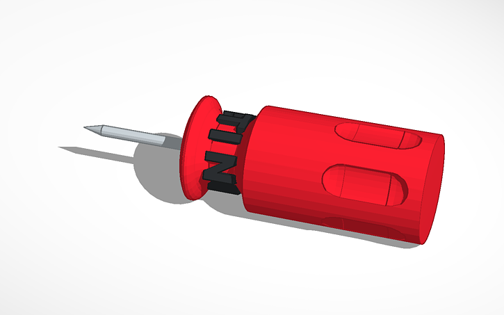 3D design Tinker cad screwdriver | Tinkercad