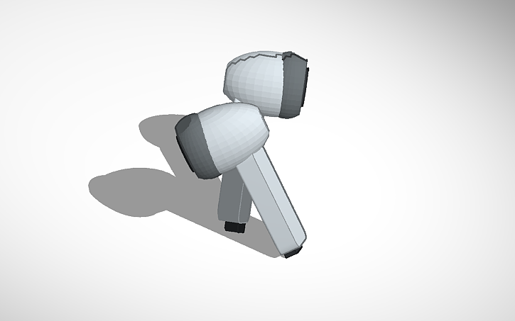 3D design Pro Buds - Tinkercad