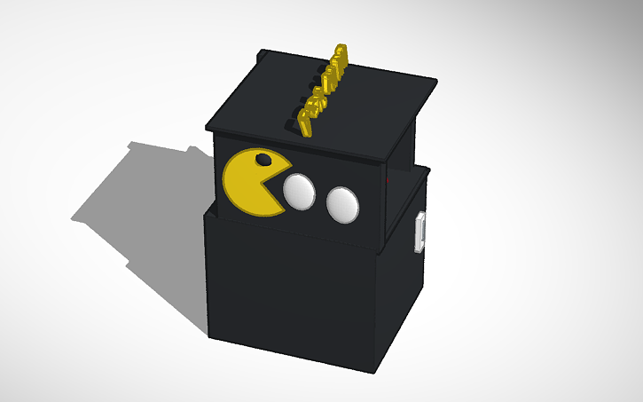 3D design Pacman arcade game | Tinkercad
